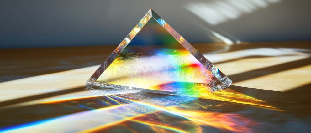 Exploration of Glass Prism with Rainbow Refractions on a Smooth Surface ...