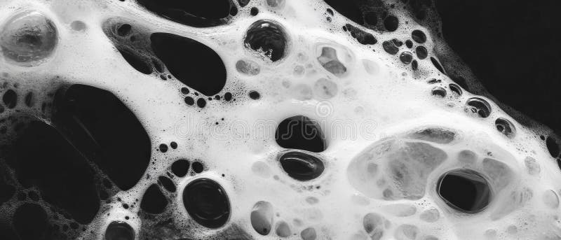 Exploration of Ink and Salt Textures Revealing Intricate Crystalline ...