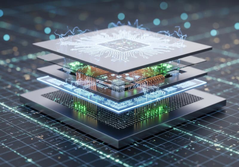 Layered Technology Stock Illustrations – 23,036 Layered Technology ...