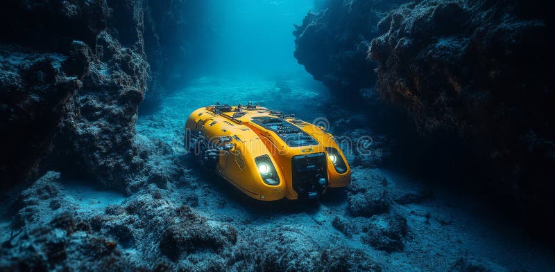 Exploration of the Ocean Depth Using a Robotic Submarine for Underwater ...
