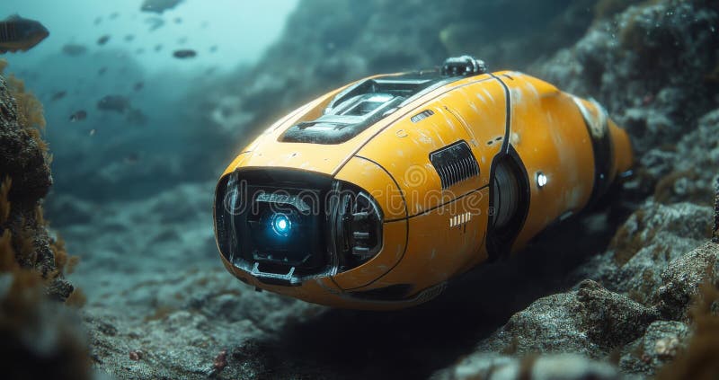 Exploration of Ocean Depths Using an Advanced Robotic Submarine for ...