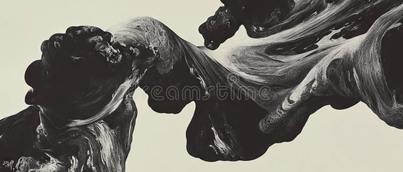 Exploration of Organic Ink Patterns Revealing Flowing Lines and Natural ...