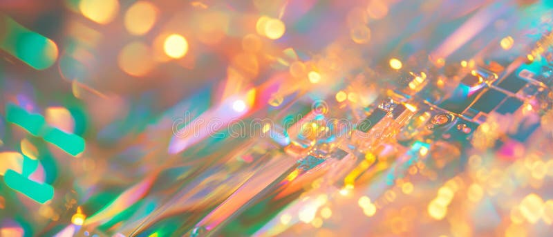 Exploration of Quantum Computing Chip Textures and Intricate Circuit ...