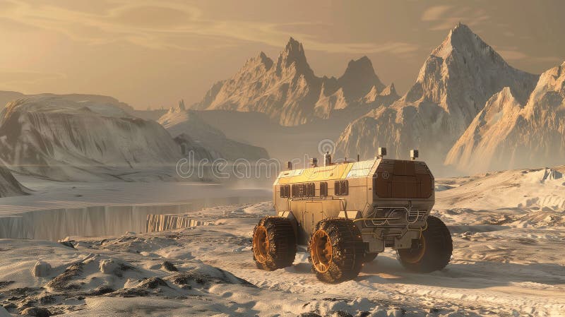 Exploration Rover Navigates the Rugged Landscape of an Asteroid ...