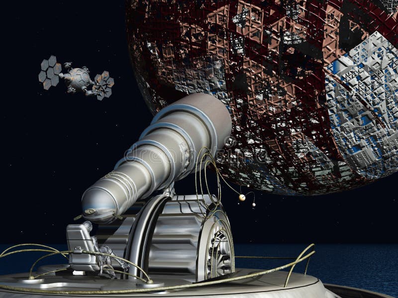 The Exploration of Space stock illustration. Illustration of science ...