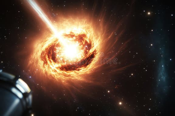 Exploration of a Supernova Explosion in Deep Space with a Bright Light ...