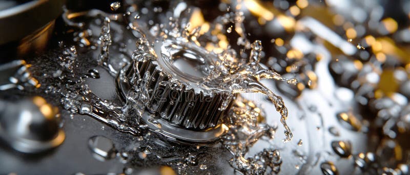 Exploration of Texture and Motion in Machine Oil Dynamics with Gleaming ...