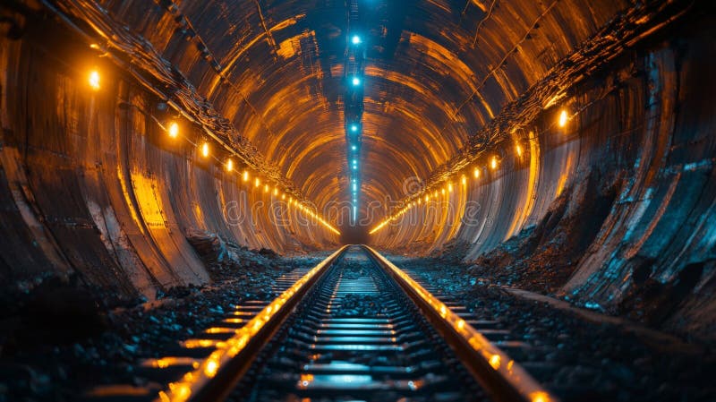 Exploration of Underground Mining Tunnels with Tracks and Illuminated ...