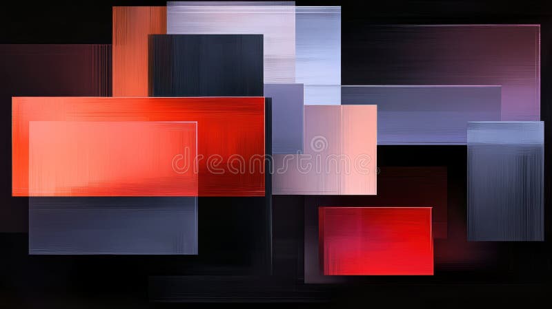 Exploration of Vibrant Layers in Modern Digital Grid Pattern Filled ...
