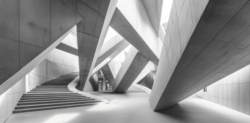 Explore Abstract Architecture with Concrete Structures and Minimalist ...
