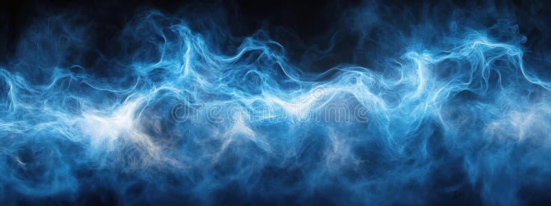 Explore Abstract Blue Energy Waves and See Plasma Power, Energy ...