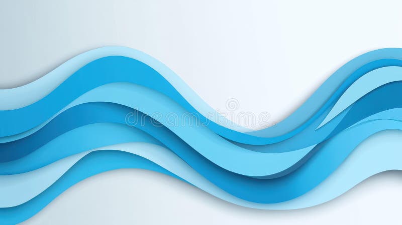 Explore this Abstract Blue Wavy Background, Perfect for a Modern ...