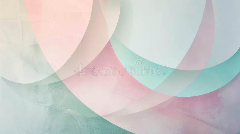 Explore Abstract Glass Structures with Pastel Colors in a Gradient ...