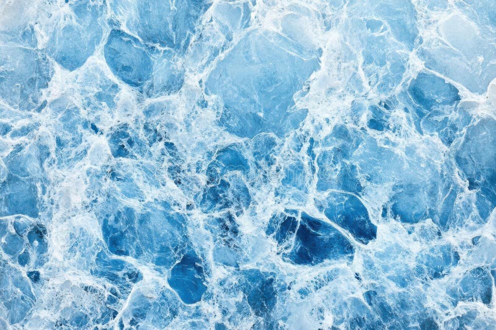 Explore Abstract Ice Texture, Cracking Ice Surface and Frozen Water ...