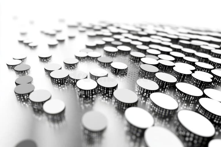 Explore Abstract Metallic Circles, a Pattern of Repetition and ...