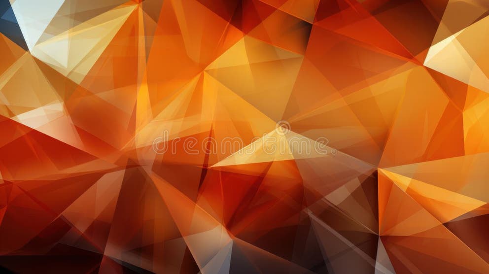 Explore Abstract Orange Geometric Shapes, Modern Art and Triangular ...