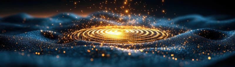 Explore the Abstract Representation of Time As a Glowing Spiral within ...