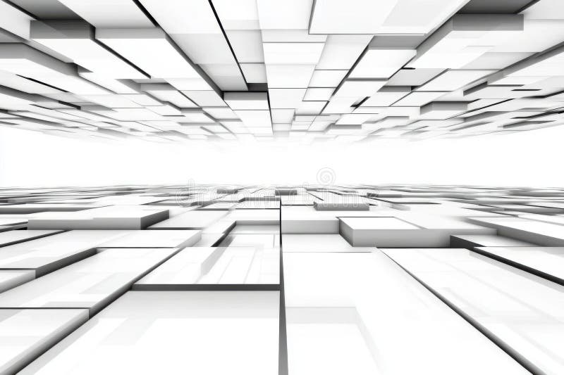 Explore Abstract Shapes with a Bright and Modern Concept Theme Stock ...