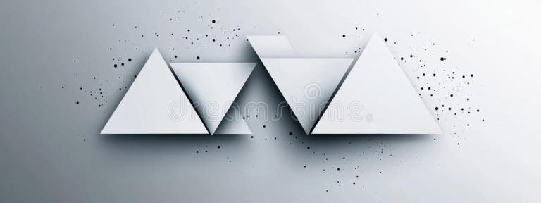 Explore Abstract Triangle Design with Modern Art Theme Stock ...