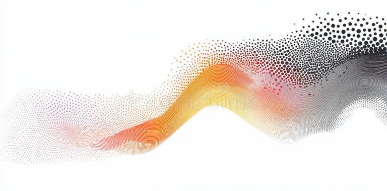 Explore Abstract Waves with Dynamic Dots and Gradient Color, Abstract ...