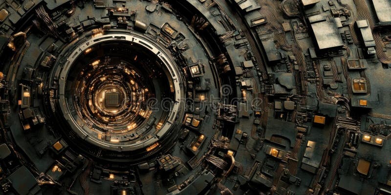 Explore Advanced Circuitry and Technological Marvels in Dark Background ...