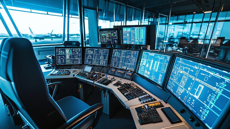 Explore the Advanced Flight Control Center that Manages Complex Air ...