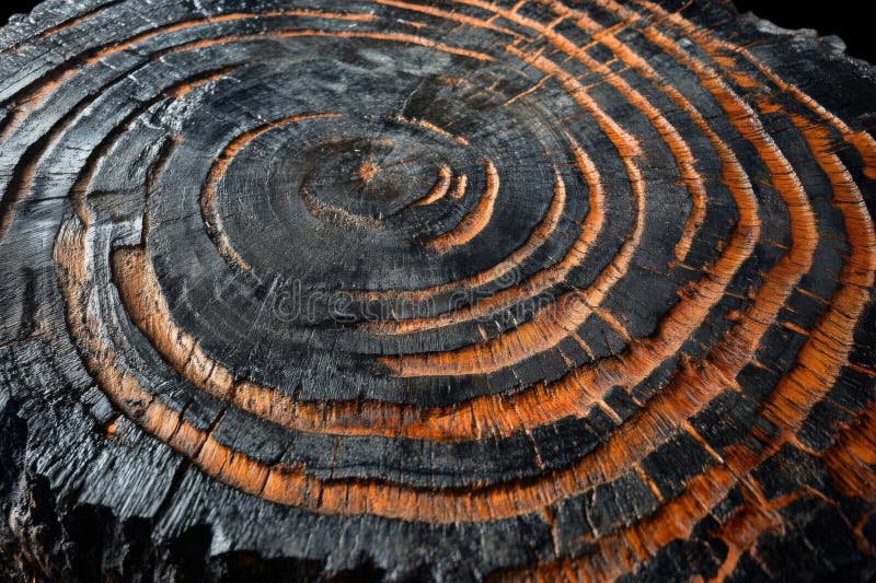 Explore Aged Wood Surface with Tree Ring Design and Organic Feel ...
