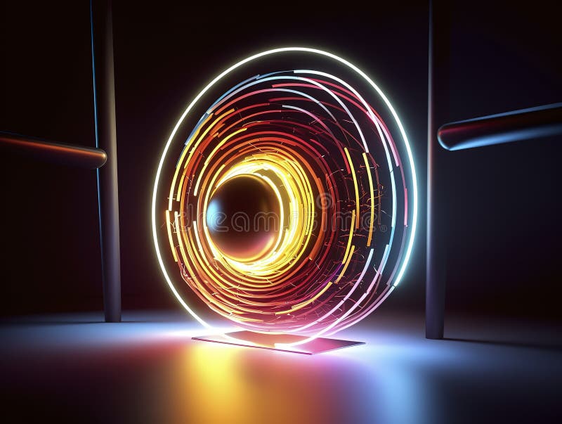 Explore AI-generated Art that Bends Light & Color, Blending Quantum ...