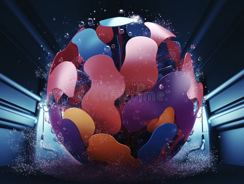 Explore AI-generated Art that Bends Light & Color, Blending Quantum ...