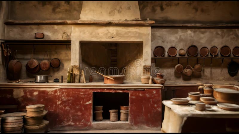 Explore an Ancient Roman Domus: Luxurious Kitchen Interior Revealed ...