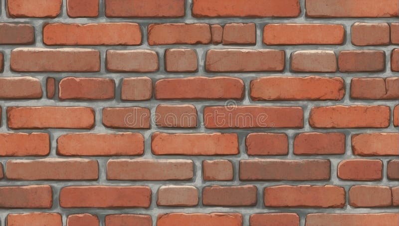 Antique Red and Brown Brick Pattern Seamless Texture. AI Generation ...