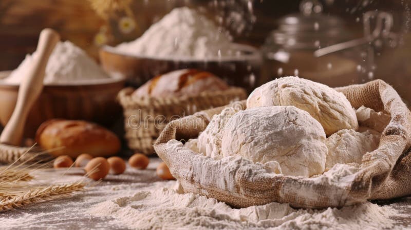Explore the Art of Traditional Bread Making with Flour, Dough, and ...