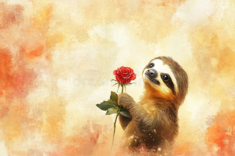 Explore the Artistic Depiction of a Delightful Sloth, Skillfully ...