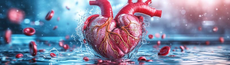 Explore an Artistic Depiction of a Heartbeat with Vibrant Waves ...