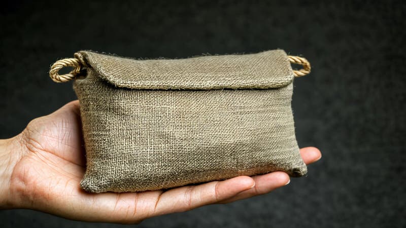 Handcrafted Burlap Pouch Demonstration Reveals Traditional Techniques ...