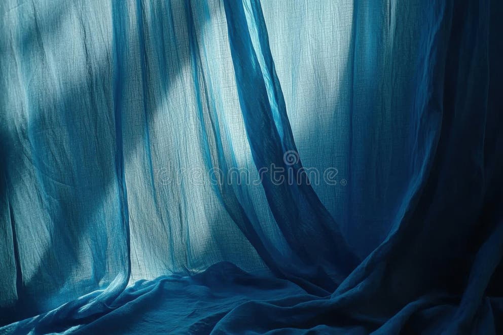 Explore Azure Fabric, Creating Depth and Texture, with Tranquil Blue ...