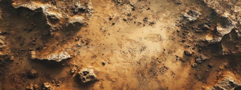 Explore a Barren Planet Surface with Rocky Terrain and Desert Landscape ...