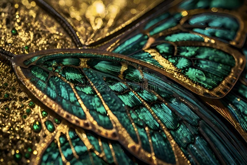 Detailed Butterfly Wings Texture with Intricate Patterns and Vivid ...