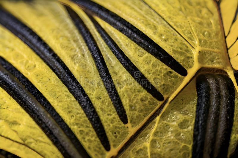 Detailed Butterfly Wings Texture with Intricate Patterns and Vivid ...