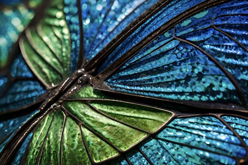 Detailed Butterfly Wings Texture with Intricate Patterns and Vivid ...