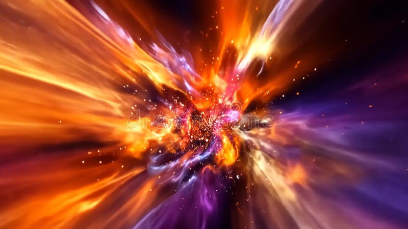 Explore the Beauty of a Cosmic Nebula Created with Advanced Artificial ...