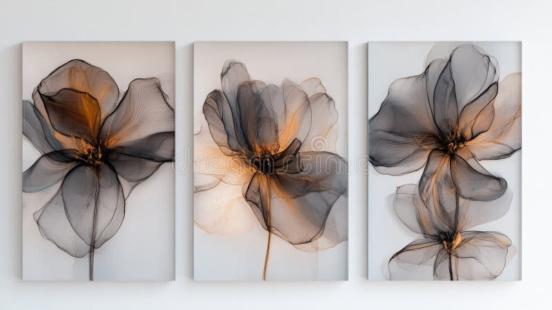 Explore the Beauty of Elegant Translucent Flower Panels Featuring ...
