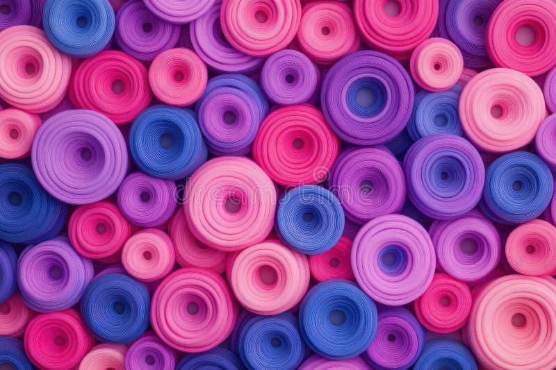 Explore the Beauty of Infinite Nested Circles, Intertwining in a ...