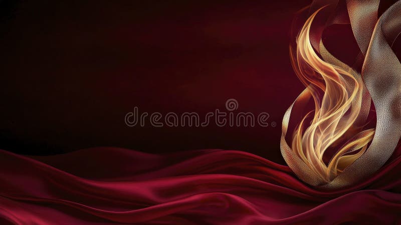 Intricate Thai Kanok Flame Pattern Unveiled Cultural Background Digital ...