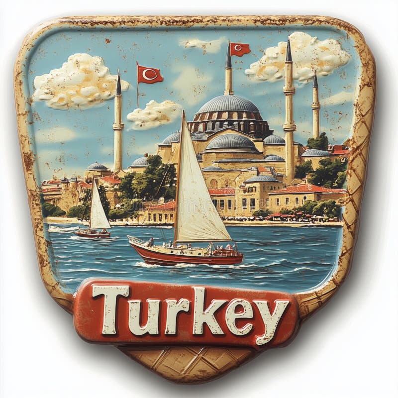 Explore the Beauty of Turkey through a Charming Fridge Magnet Display ...