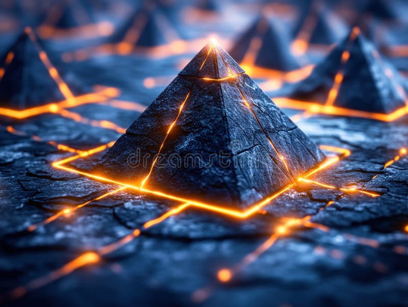 Explore a Breathtaking, Radiant Desert Landscape Featuring Luminous ...