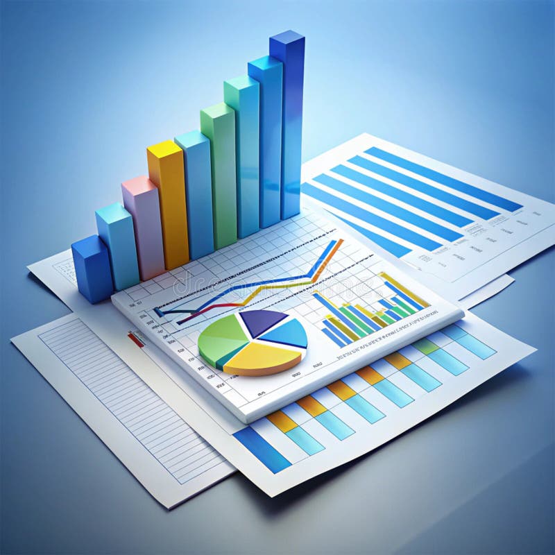 Business Growth Concept Visualizing Financial Reports for Effective ...