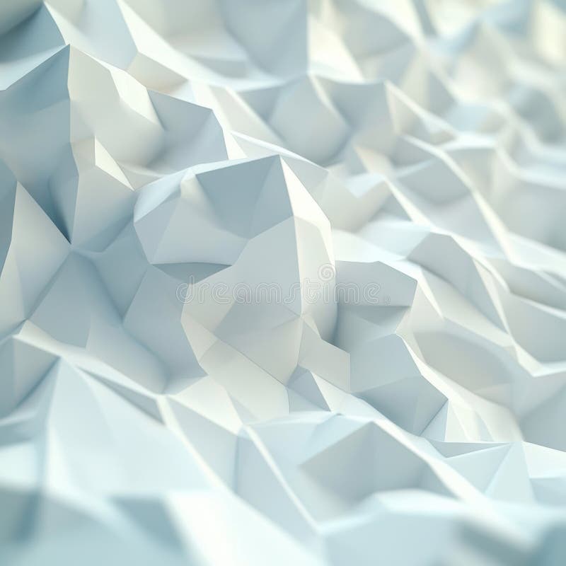 Abstract Low Poly Geometric Motion Graphic Design Stock Illustration ...