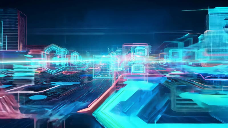 Discover the Vibrant World of Digital Landscapes through Striking Neon ...