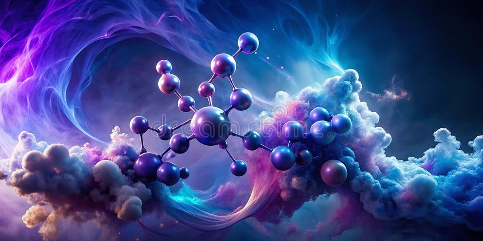 Unveiling the Surreal Structure of an Ammonia Molecule a Gaseous Cloud ...